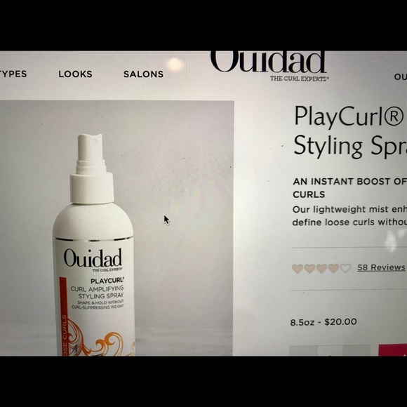 Ouidad | Makeup | Ouidad Playcurl Amplifying Styling Spray | Poshmark